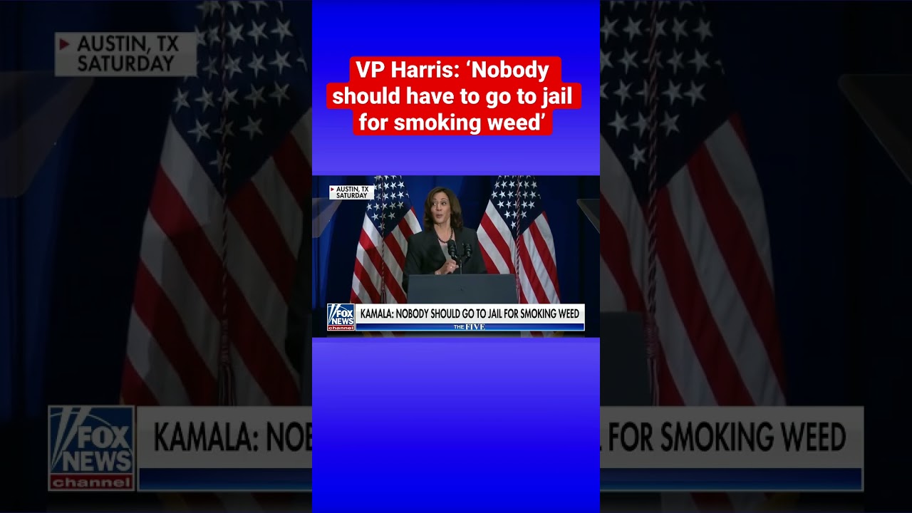 Harris criticized for blatant hypocrisy over marijuana stance #shorts ...